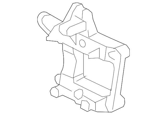 38930-R72-A02 - Bracket, Compressor - 2009-2012 Honda | Genuine Honda Parts