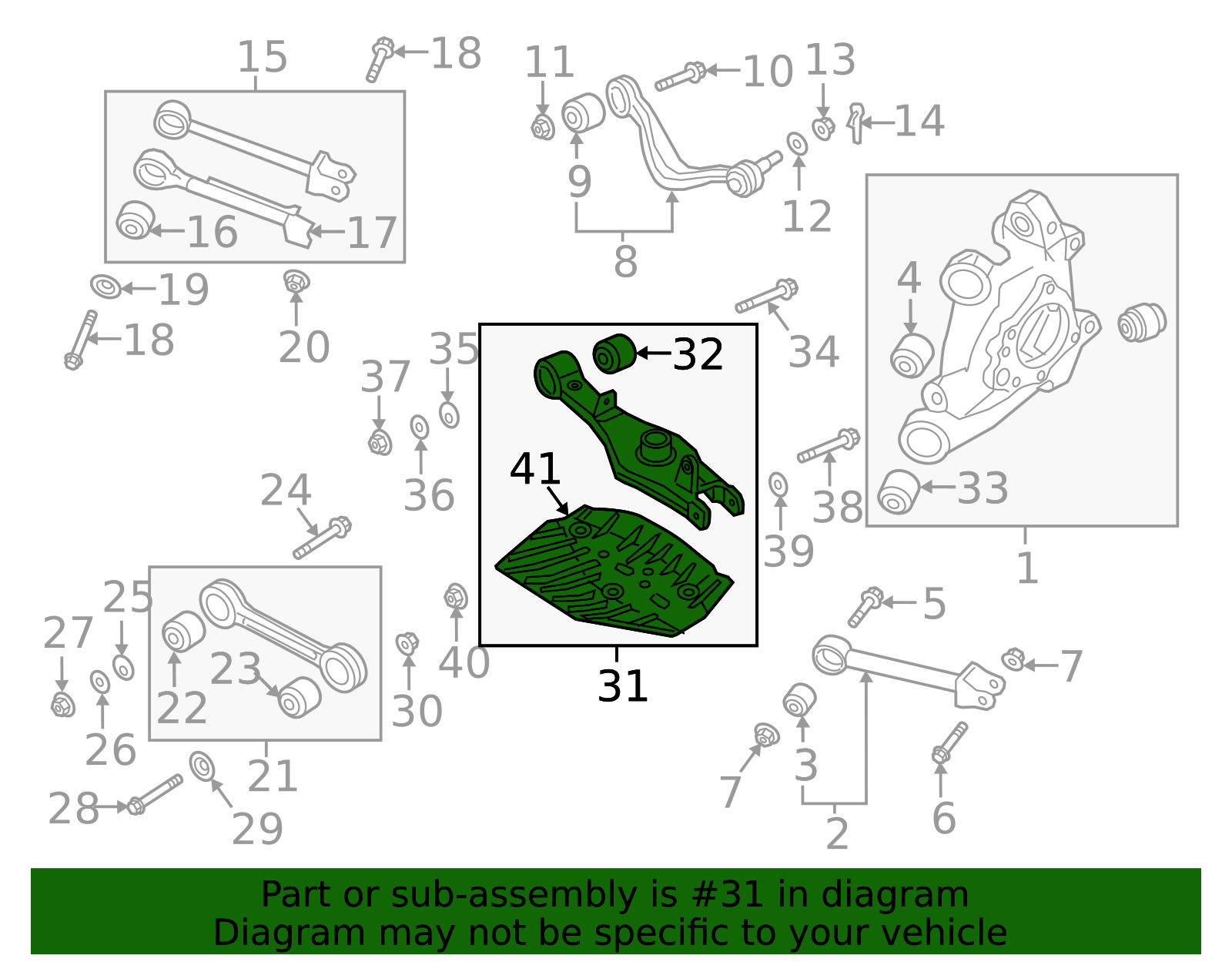 2020-2022 Genesis G90 Lower Control Arm 55220-D2500 | Retail ...