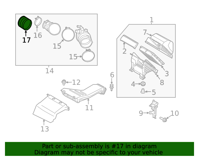2019-2020 Hyundai Santa Fe Intake Hose Adapter 28132-C0400 | OEM Parts ...