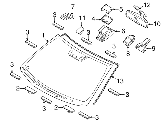 2014-2016 Kia Cadenza Humidity Sensor 97257-3V000 | Kia Parts Fast