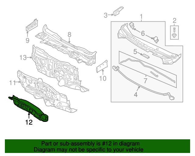 84124-A7000 - Insulator 2014 Kia | Kia.Parts Store