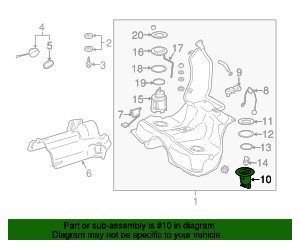 2214702090 - Fuel Filter 2008-2015 Mercedes-Benz | AutoNationParts.com