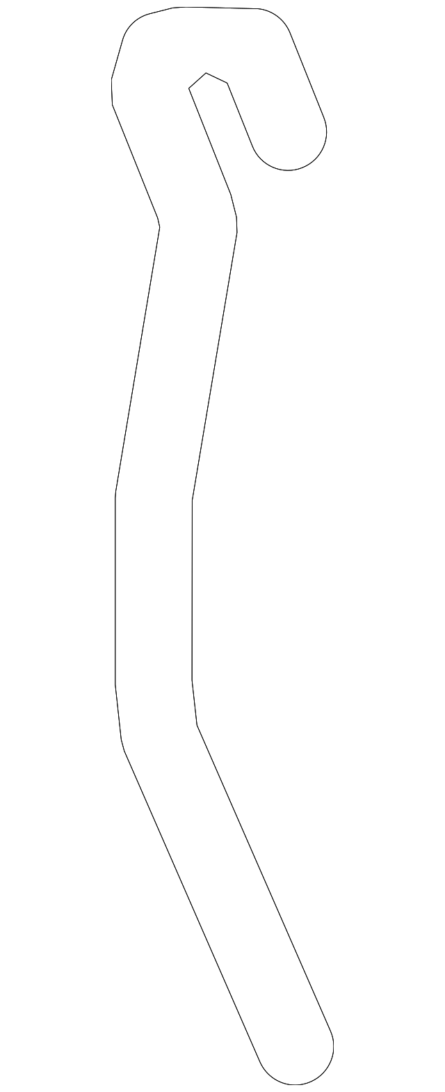 13281805 GM Passenger Side Rear Door Outside Handle Rod | GM Parts Store