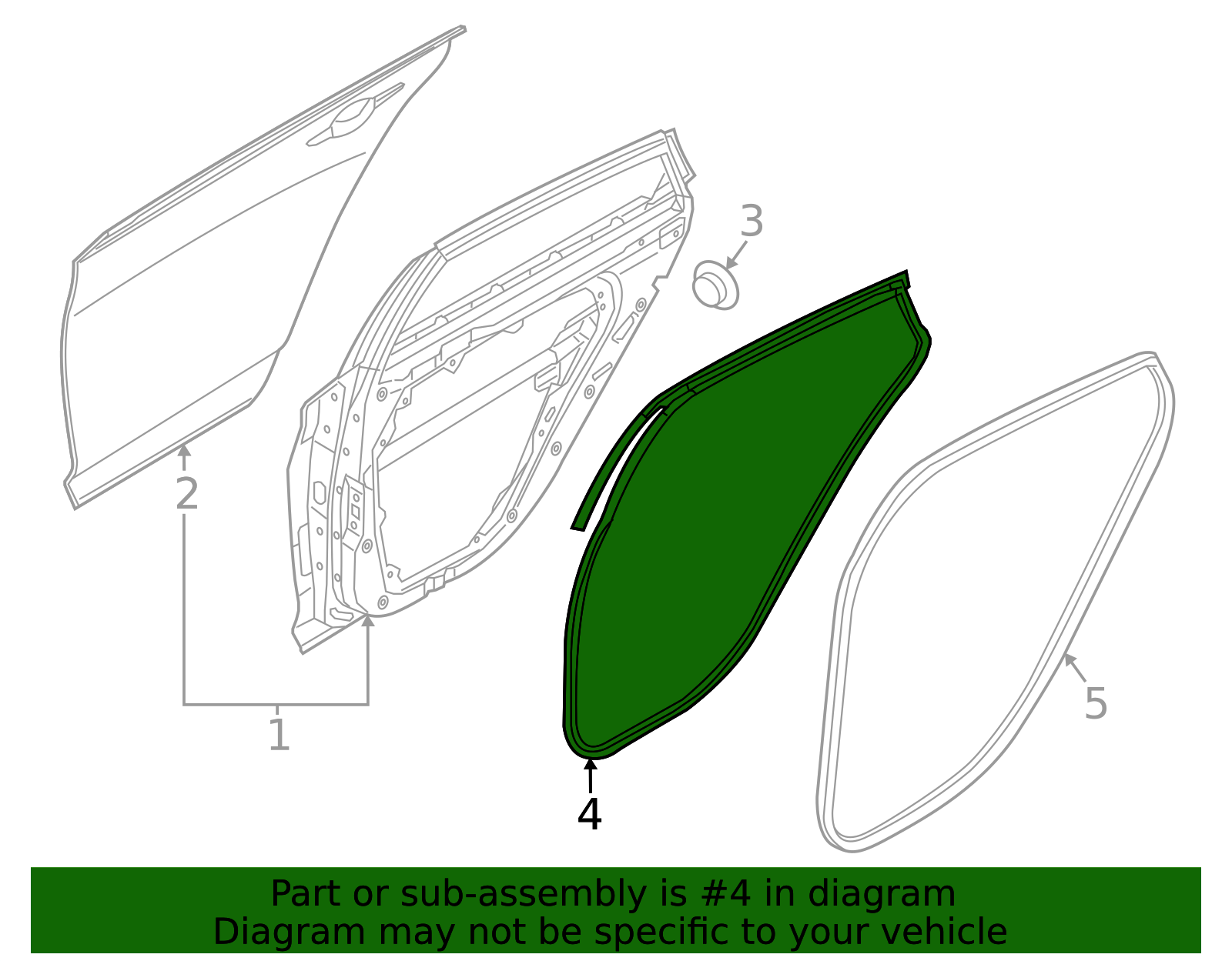 83130-L2500 - Door Weather-Strip 2025 Kia K5 | Kia.Parts Store