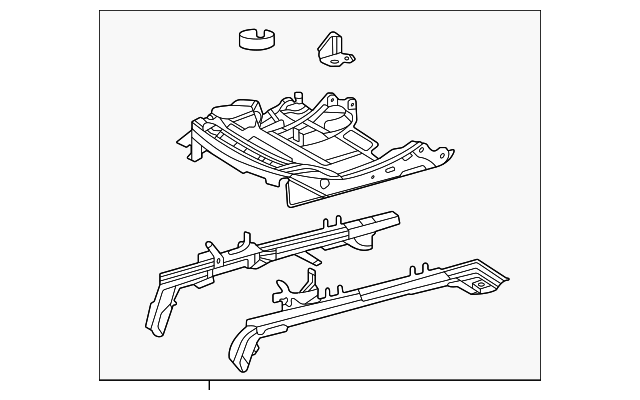 2020-2024 Toyota Highlander Frame Assembly 79101-0E250 | Toyota Parts ...