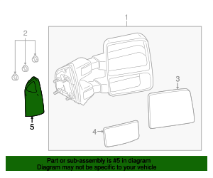 2008-2016 Ford Inner Cover 7C3Z-17K709-AC | OEM Parts Online