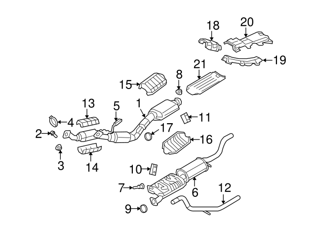 1991-2006 Ford Gasket E9TZ-5E241-A | QuirkParts