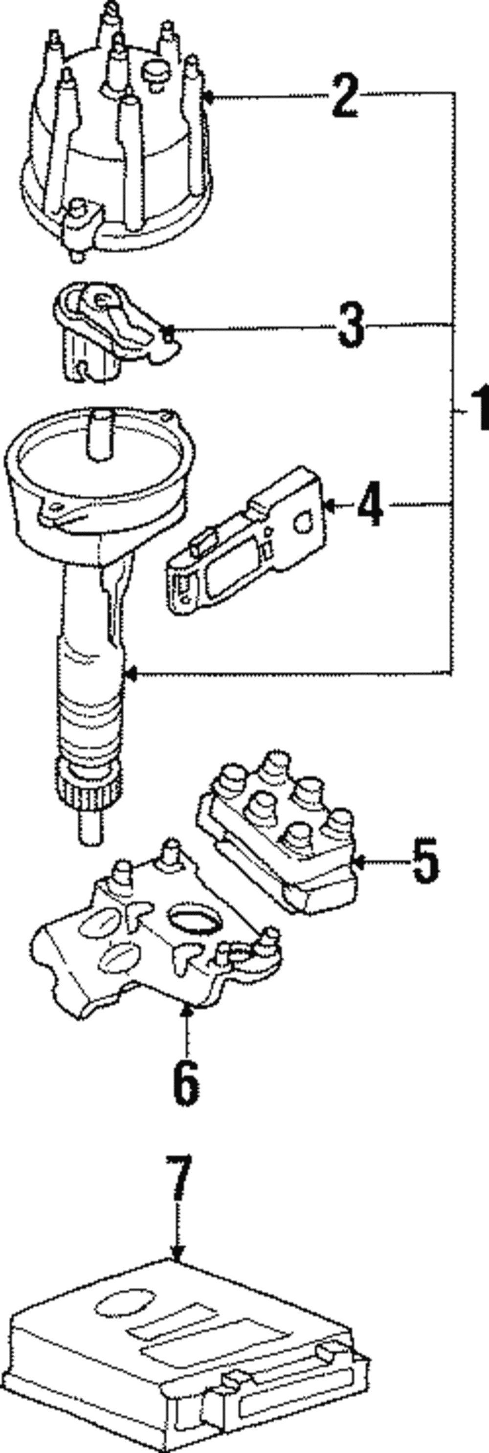 DY-1075 - Motorcraft™ Ignition Control Module 1988-1997 Ford | Big 3 ...