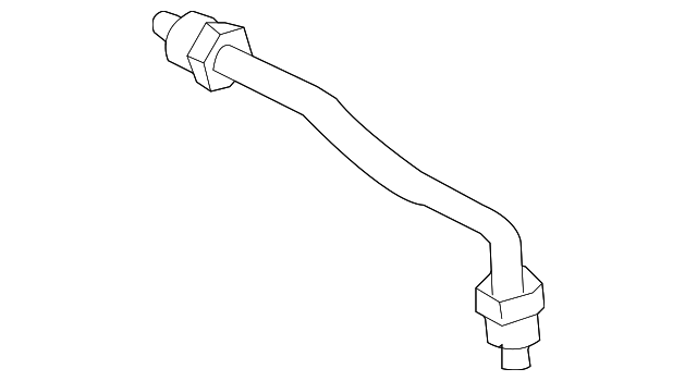 2006-2012 Mopar Brake Tube 52010337AB | TascaParts.com