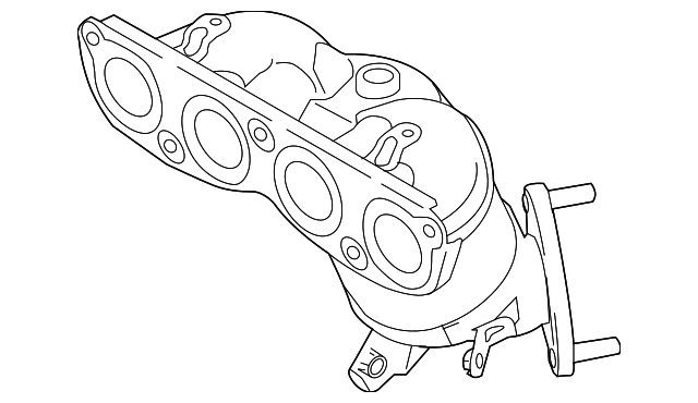 2019-2021 Kia Forte Exhaust Manifold 28510-2ELD0 | TascaParts.com