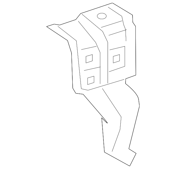 2019-2022 Mercedes-Benz Fender Front Bracket 177-880-19-00 | MB OEM Parts