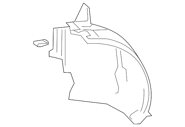 247-690-66-00 - Rear Fender Liner 2019-2022 Mercedes-Benz | Mercedes ...