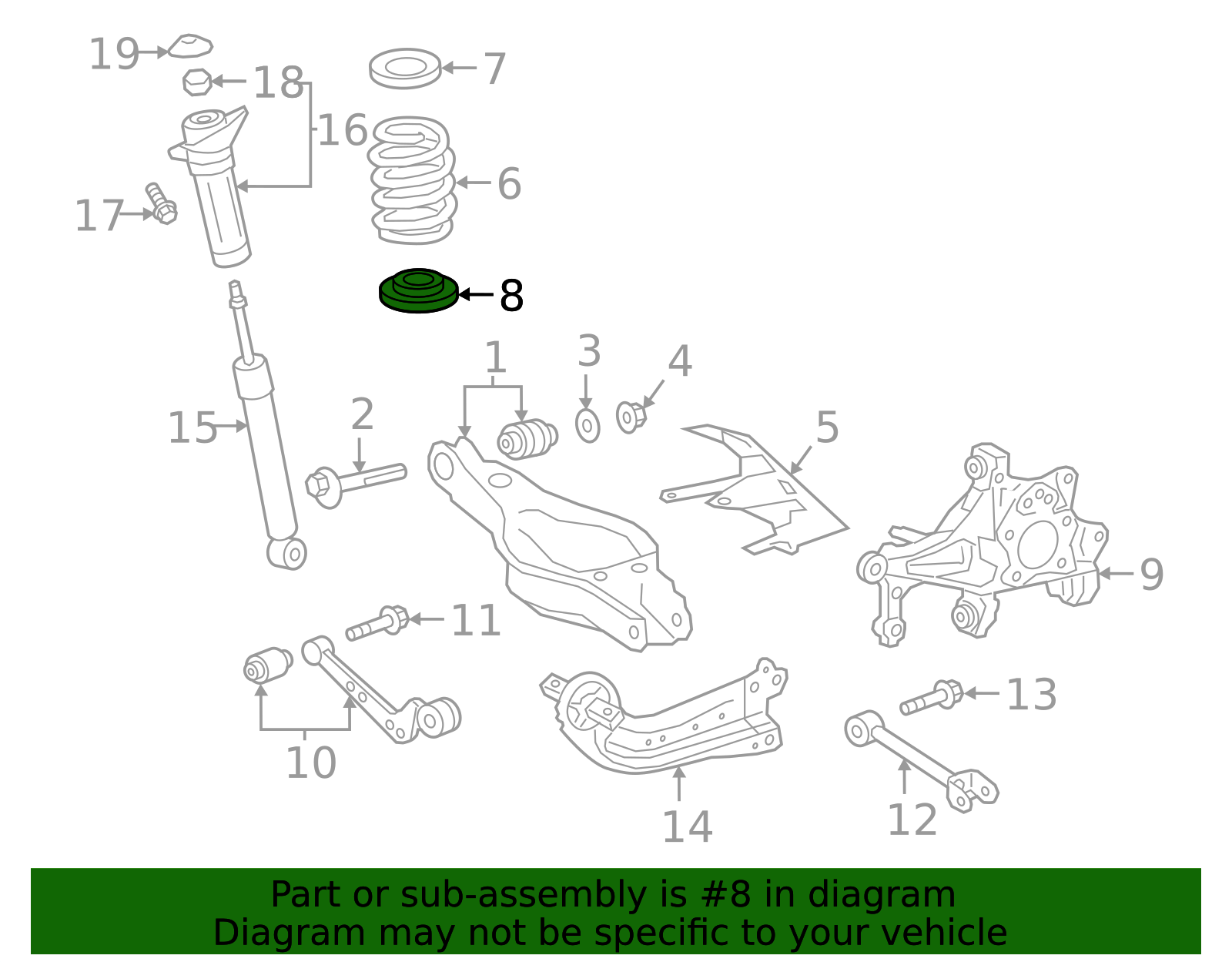 48258-06230 - Lower Insulator 2016-2024 Toyota | Longo Toyota Parts