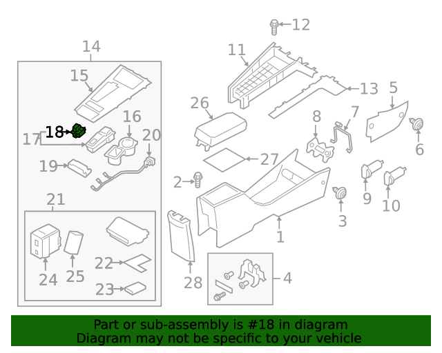 2019-2023 Hyundai Kona Electric Prk Brake Switch 93766-K4000 | OEM ...