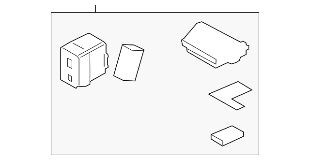 2019-2021 Hyundai Kona Electric Console Tray 84680-K4050-TRY | QuirkParts