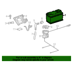 001-982-81-08 - Vehicle Battery 2009-2021 Mercedes-Benz | Mercedes-Benz ...