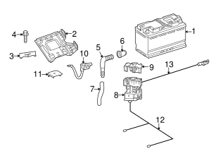 246-906-86-01 - Junction Block 2018-2023 Mercedes-Benz GLC 300 ...