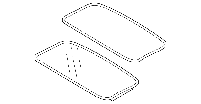 30674272 - Sunroof Glass - 2007-2016 Volvo | Volvo OEM Parts Direct