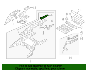 Genuine BMW 41-00-7-413-043 | Extension Panel | FREE Shipping on Most ...