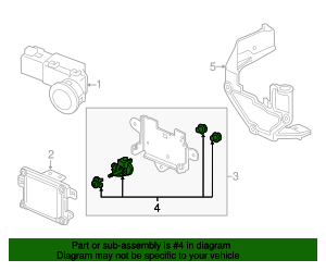 36805-T2A-A01 - Cruise Control Distance Sensor Hardware Kit 2016-2019 ...