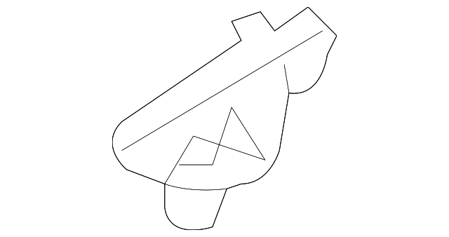 2004-2010 Toyota Sienna Hood Prop Rod Clip 53455-08020 | Toyota Parts ...