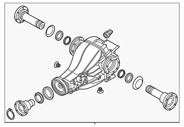 2013-2018 Audi Differential Assembly 0BC-500-044-A | Audi USA Parts