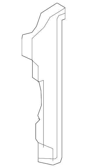 29135-B2300 - Radiator Support Baffle 2017-2019 Kia Soul | Kia.Parts Store