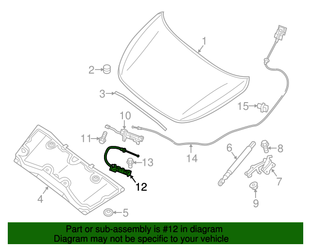 65603-9UA0A (656039ua0a) - 2013-2020 Infiniti Bellcrank | Infiniti ...