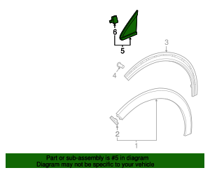 246-690-17-87 - Corner Trim 2015-2017 Mercedes-Benz | Mercedes-Benz USA ...