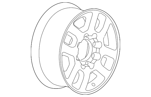 2015-2019 GM 18x8 Aluminum Wheel 84397983 | OEM Parts Online