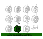 2016-2019 GM Wheel Replaces Part Number 84007089 84711930 GM ...