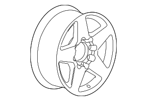 2011-2020 GM Wheel, Alloy 84020558 | GM Parts Center