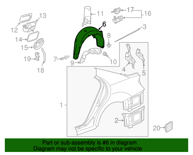221-690-19-30 - Splash Shield 2010-2013 Mercedes-Benz | Mercedes-Benz ...