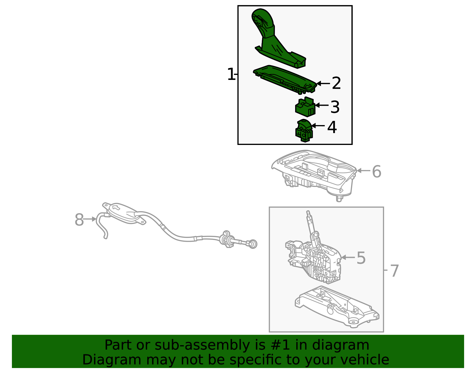 2020-2025 Buick Encore GX Shift Knob 60007944 | Chevy OEM Parts