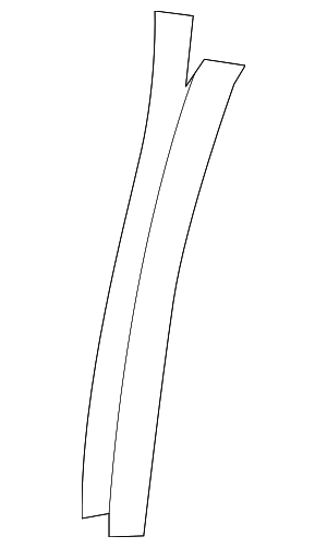 83554-D9000 - Guide Channel 2017-2022 Kia Sportage | Kia.Parts Store