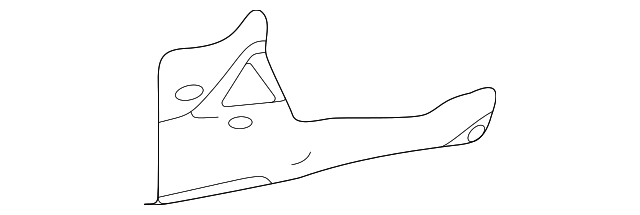 OEM 2021-2024 Toyota Venza Rocker Reinforced Part # 61418-48070 ...