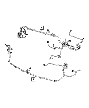 2020-2023 Jeep Cherokee Front Fascia Wiring 68441155AC | My Mopar Parts