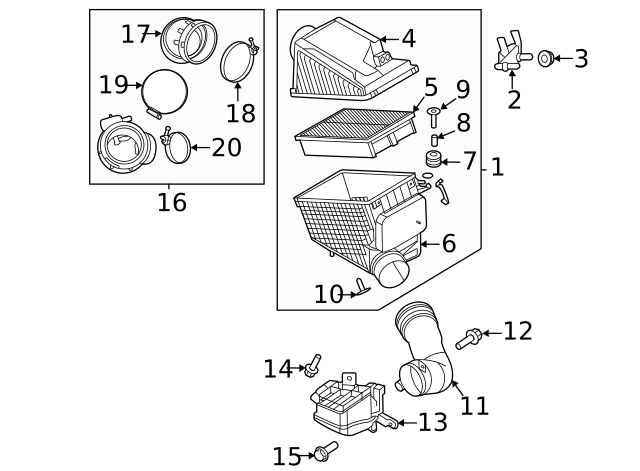 2021-2024 Genesis G80 Shield Air Intake Left-hand 28213-T1310 ...
