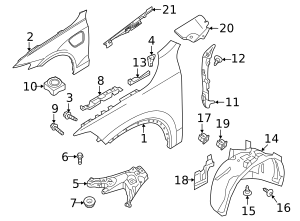 32288931 - Mount Panel 2021-2024 Volvo | My Swedish Parts