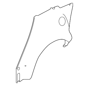 2019-2025 Nissan Altima Outer Wheelhouse 76713-6CA0A | OEM Parts Online