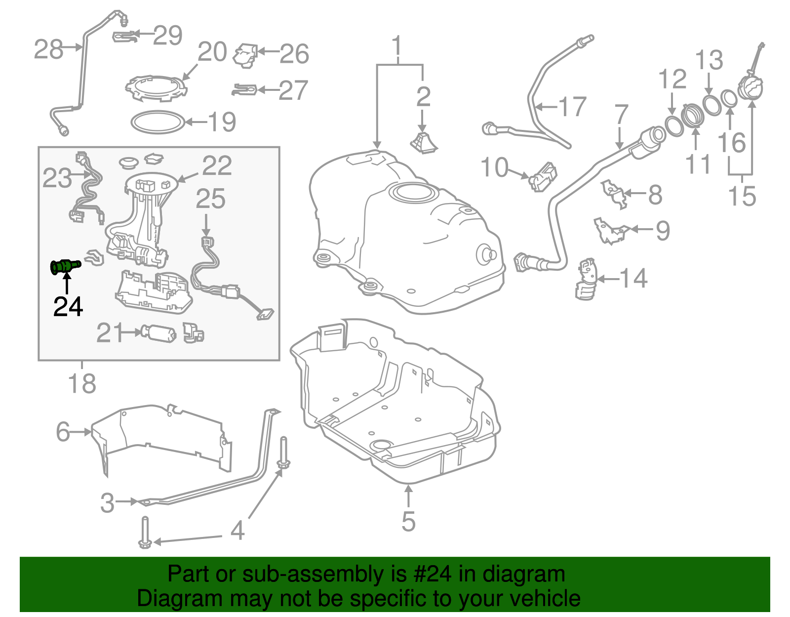 2016-2025 Toyota Fuel Injection Pressure Regulator 23070-36010 | Toyota ...