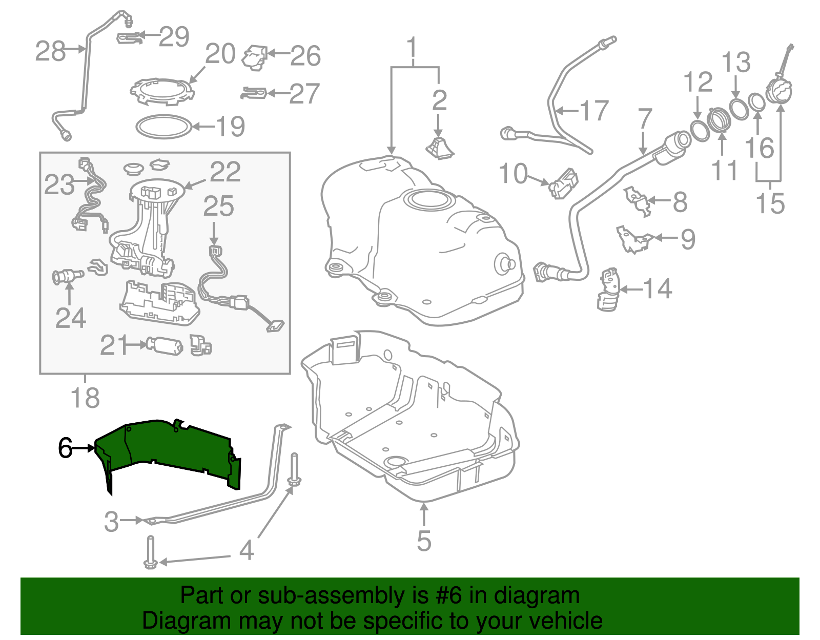 2018-2024 Toyota Protector Sub Assembly 77606-06110 | Toyota Parts Center