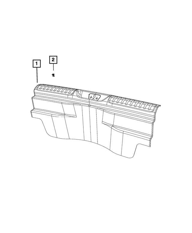 2019-2023 Jeep Cherokee Lift-Gate Scuff Plate 6XV71DX9AB | Mopar eStore