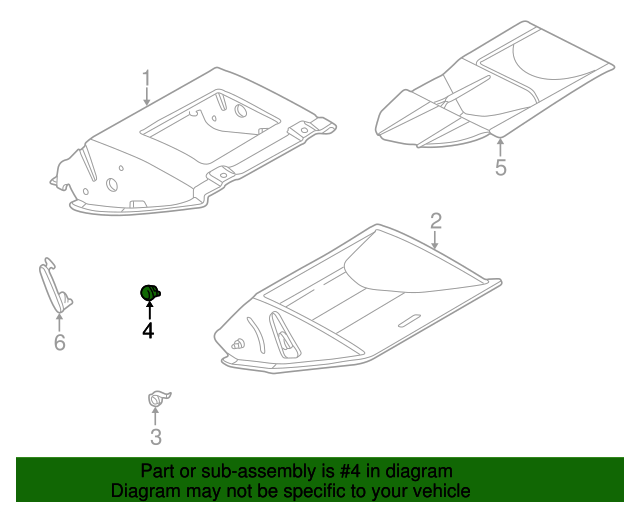 Genuine BMW 51-45-8-160-439 | Glove Box Damper | FREE Shipping on Most ...