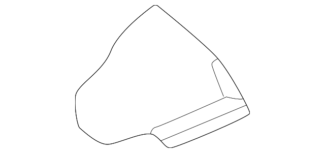 2018-2021 Mercedes-Benz Side Trim 190-770-11-00 | MB OEM Parts