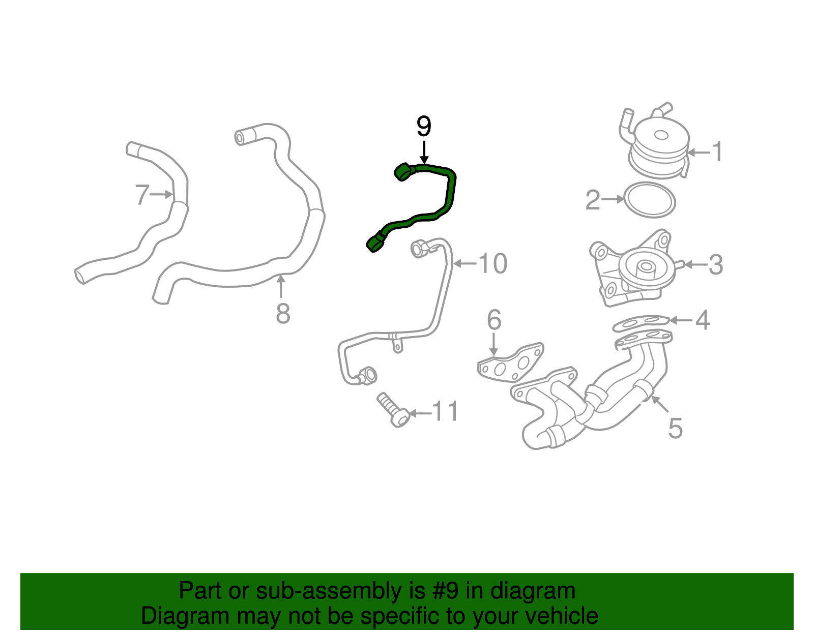 15771-31010 - Engine Oil Cooler Line - 2007-2024 Toyota | OEM Genuine ...