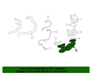 Genuine Toyota Engine Oil Cooler Line part# 15767-31020 for 2007-2016 ...