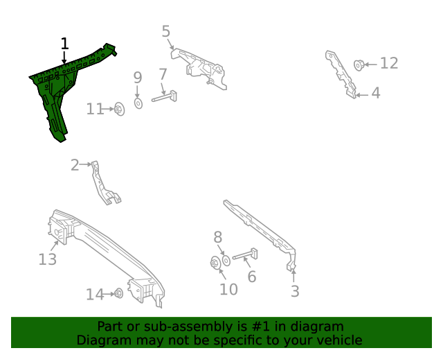 213-880-32-06 - Side Retainer 2021-2023 Mercedes-Benz | Mercedes-Benz ...