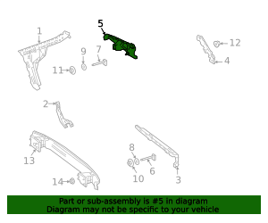 2021-2023 Mercedes-Benz Energy Absorber 213-885-24-07 | AutoNation Parts