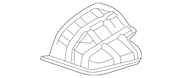 2022-2024 Mitsubishi Bumper Cover Heat Shield 6415A113 | Mitsubishi ...